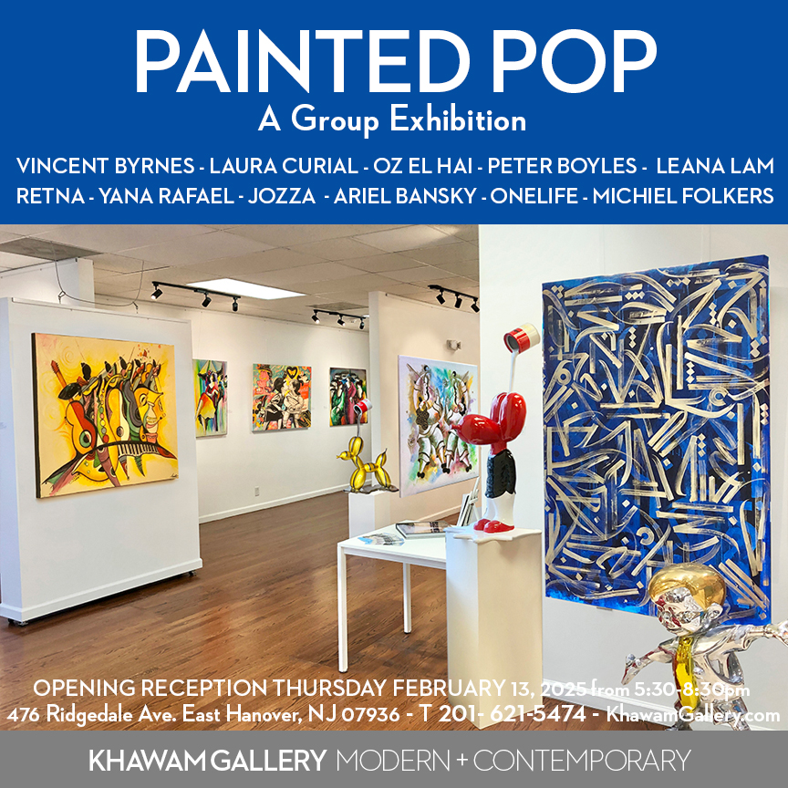 Artwork Painted Pop – Khawam Gallery